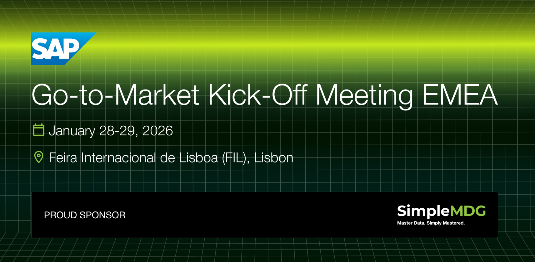 SimpleMDG at GTMKOM, EMEA - SimpleMDG